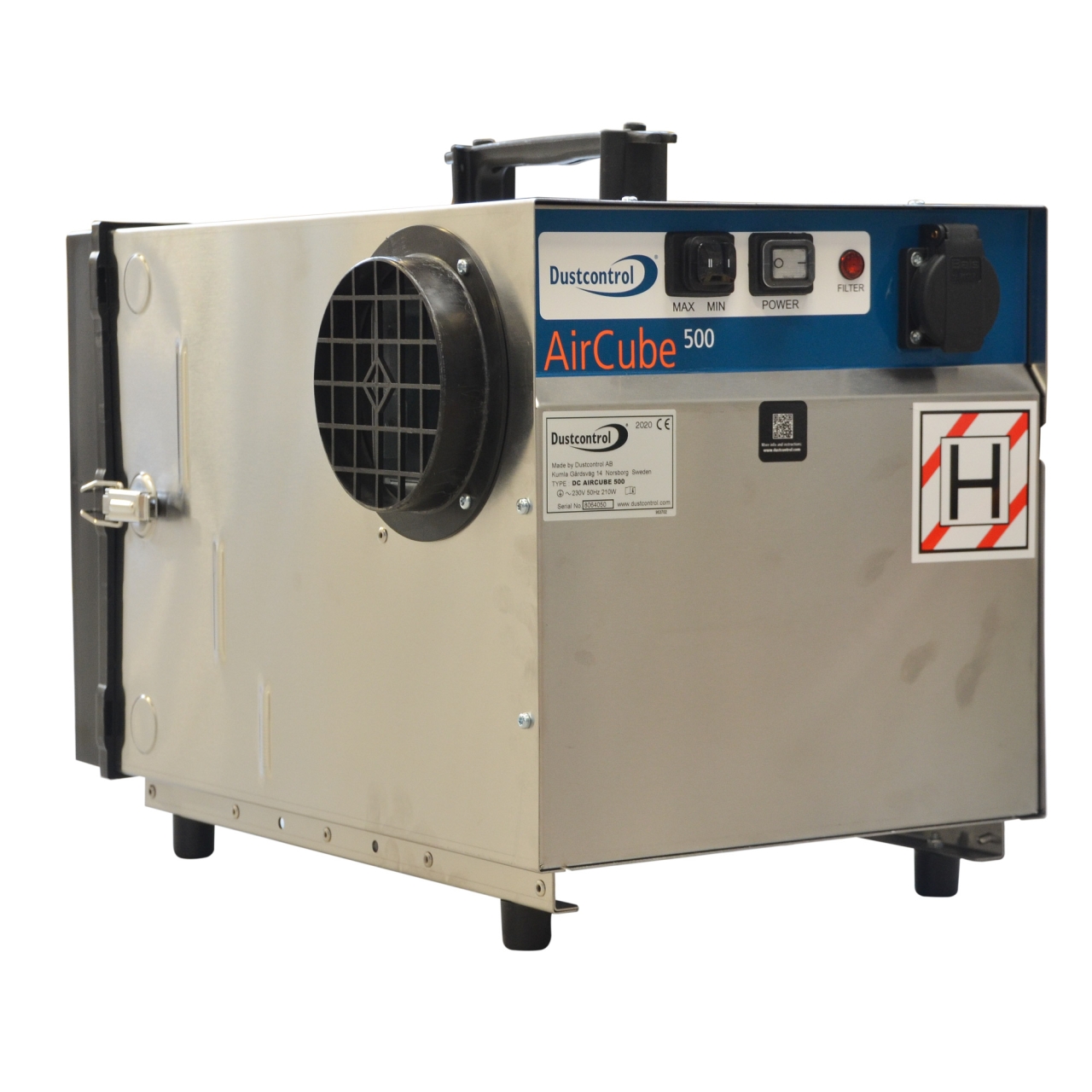 Dustcontrol Bau-Luftreiniger DC AirCube 500 mit HEPA 13 Filter mit ...